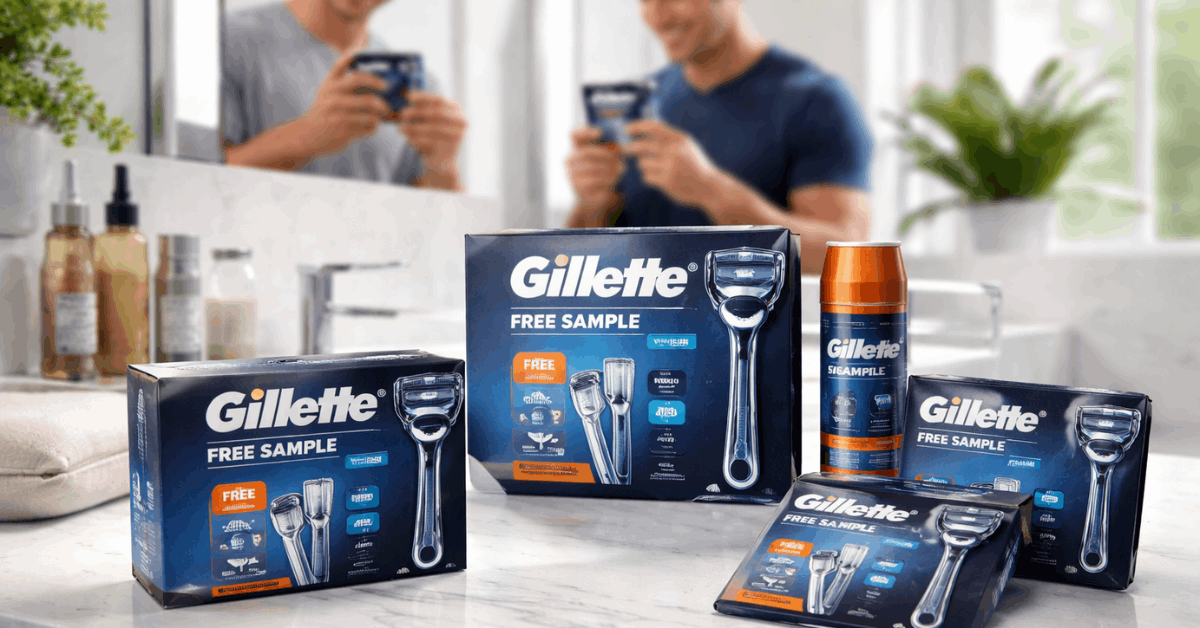 Gillette Free Samples: Discover How to Try Razors and Shaving Products ...